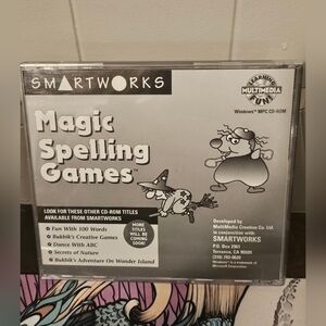 Video Games & Consoles | Retro Pc Game Smartworks Magic Spelling Games ...